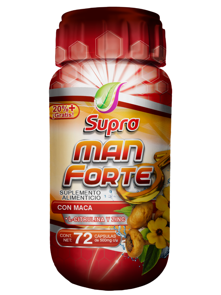 Productos NaturistasPastillas para Hombres SUPRA MAN FORTE CON MACA ...